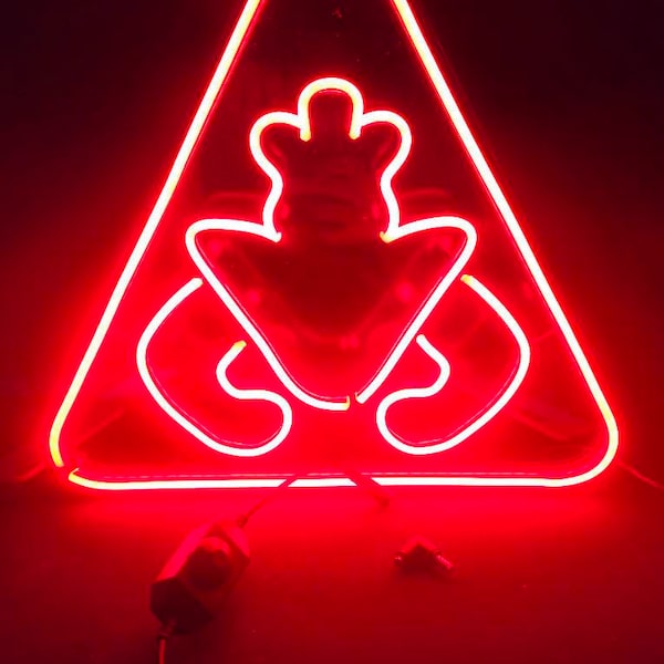 Biohazard LED Neon Sign - Etsy
