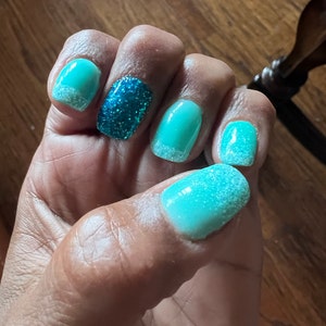 Mango Opal Dip Powder Dip Powder for Nails Glitter Dip - Etsy