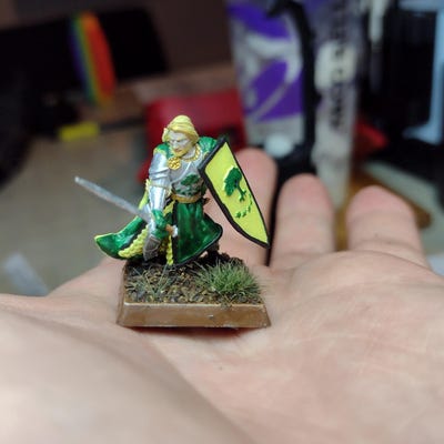 Human Fighter Eldritch Knight Witcher Geralt Monster Slayer Ranger 28mm ...