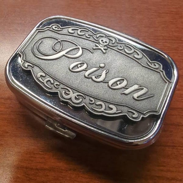 Poison Victorian Pill Box Goth Witchy - Etsy