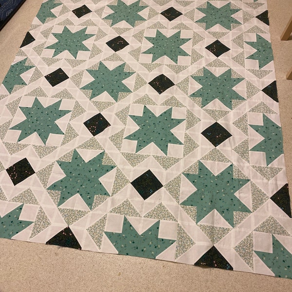 Somerset Pattern PDF, 5 Sizes in Baby, Lap, Twin, Queen, King, Quick ...