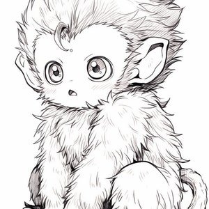 Coloring Page, for Children, Baby Rabbits - Etsy