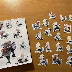 Gengar Sticker Set - Etsy