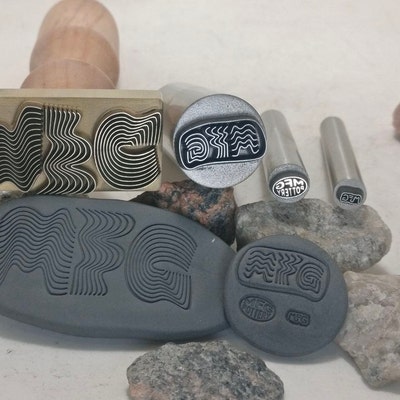 Custom Made Pottery Stamps for Ceramic Artists Clay Potter - Etsy