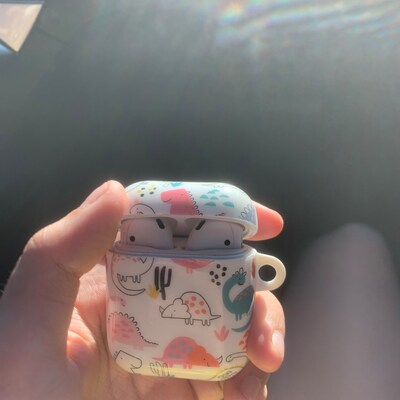 Airpods Case 1st / 2nd Gen Cute Skull Emo Print Pattern - Etsy