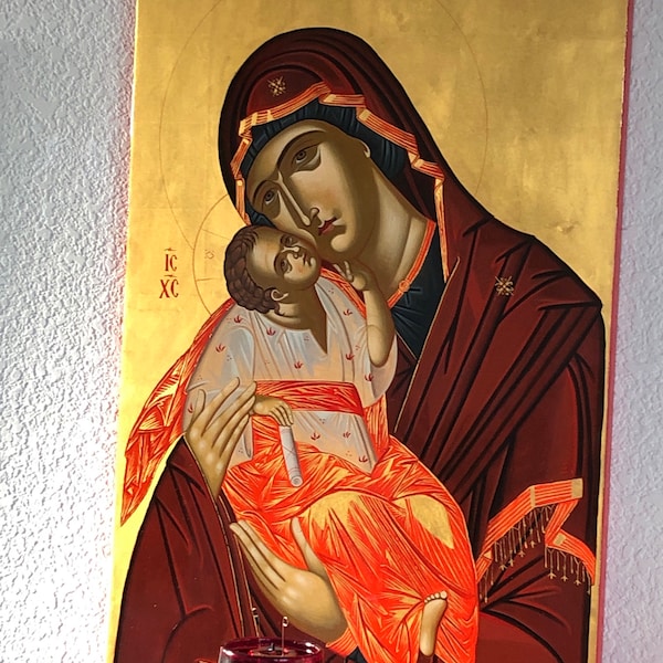 Byzantine Painted Icon of Saint Helena,agia Eleni,sfanta Elena,Святая ...