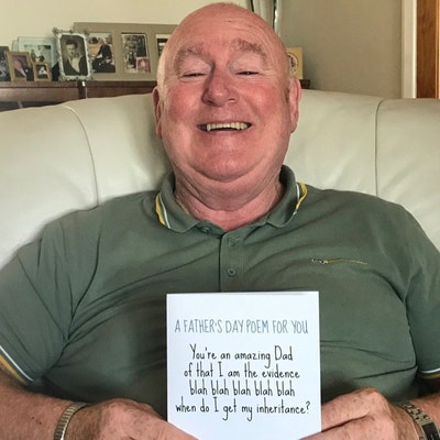 Funny Father's Day Card/ Inheritance/ Father's Day - Etsy