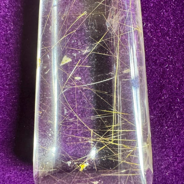 Stunning Pink Calcite Crystal With Dendrites and UV Resction - Etsy
