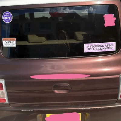 How Am I Driving Funny Bumper Sticker I'm Not This Vehicle is Being ...