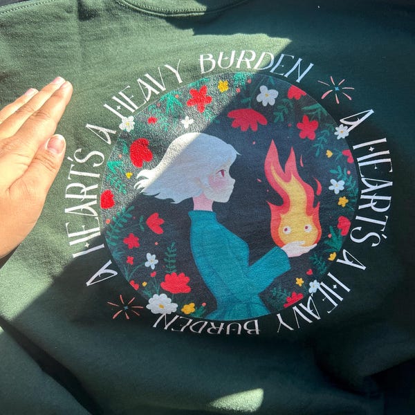 Sophie & Calcifer Digital Artwork | Howl’s Moving Castle | PNG High ...