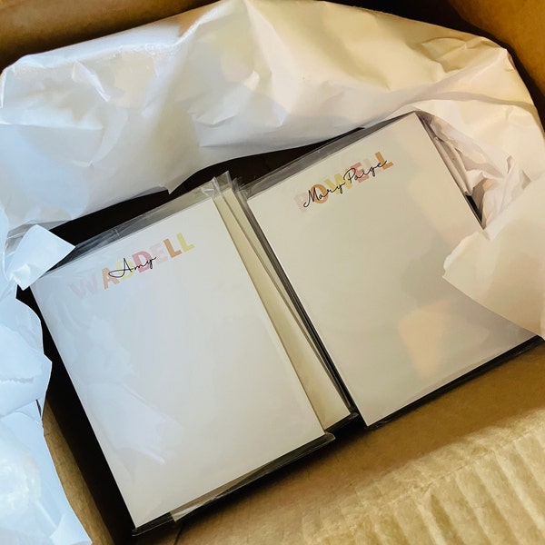 Custom Business Notepad | Personalized Logo Notepad | Add Logo Notepad ...