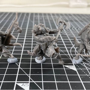 Ratfolk 3d Printed Miniatures by Manuel Boria for Tabletop Rpgsdungeons ...