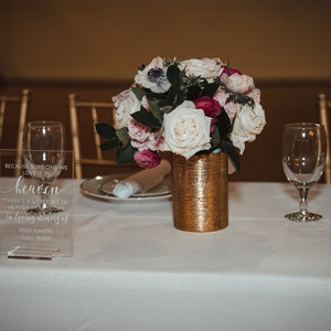 Memory Table Sign for Wedding in Loving Memory Table Sign on | Etsy