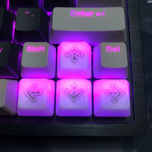 DDR Arrow Keycap Set - Etsy