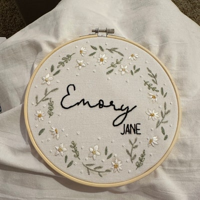 Embroidery PDF Pattern, Paper Crane Embroidery, Cherry Blossom ...