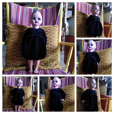 Miniature Robot Toy 3cm Mini Robot Plastic Figurine Dollhouse Miniature ...