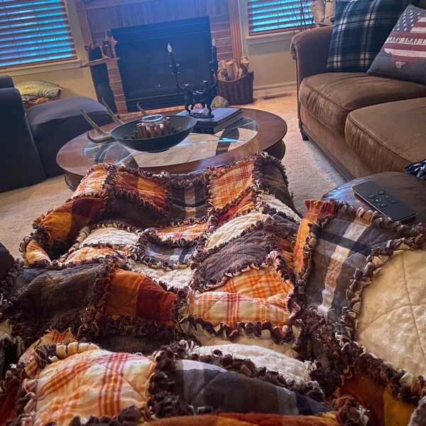Fox Rag Quilt - Etsy