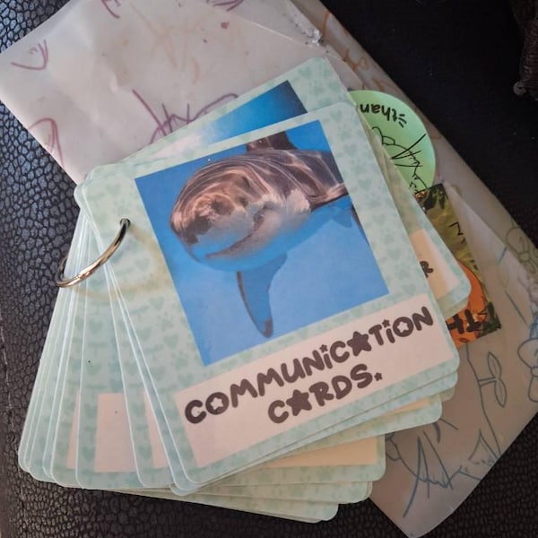 Shark Communication Cards | Cute Funny Sharks Chaotic Autism ADHD ...