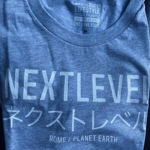 Minimalist Man T-shirt Self-expression Nextlevel® Deep State of Mind ...