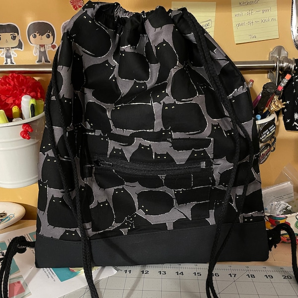 Merida Drawstring Backpack PDF Sewing Pattern, Easy Backpack Pattern - Etsy