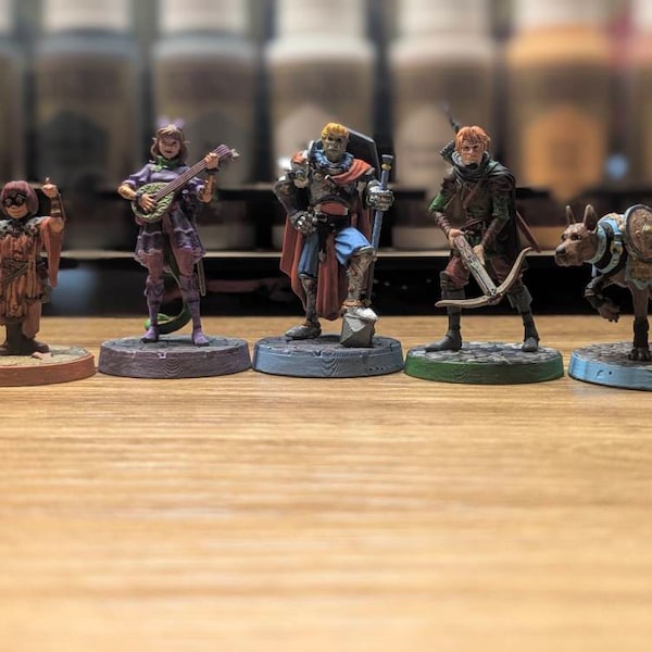 Bowman Set 5 Minis Vae Victis Miniatures 32mm Scale Resin Printed ...