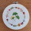 Cute Floral Wreath Hand Embroidery Pattern-pdf Download - Etsy