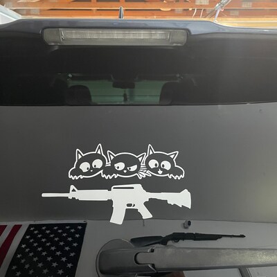 M-16 / M4 Riffle Vinyl Decal for Cars Laptops Sticker - Etsy