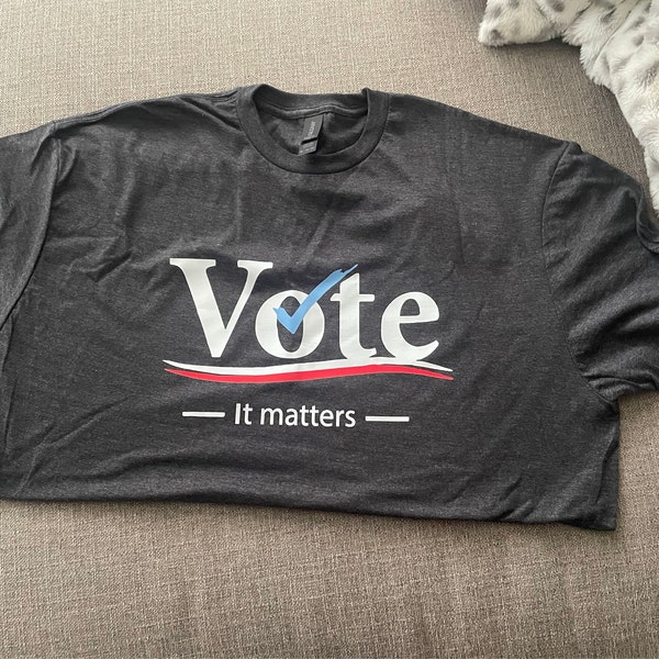 Vote Tshirt, Election 2022 Shirt, Voter Shirt, Democrat Shirt, Politics ...