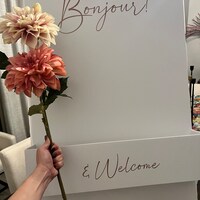 DIY Tutorial- Flower Box Welcome Sign - Picture and Text Instructions ...