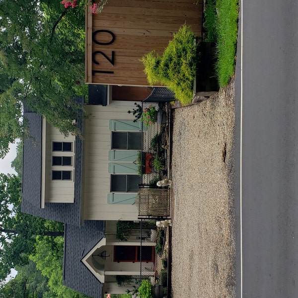 18 Inch Modern House Numbers Letters - Etsy