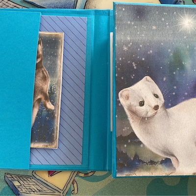 RED PEPPERMINT JOURNAL Kit, Striped Mint Journal, Journal Pages, Full ...