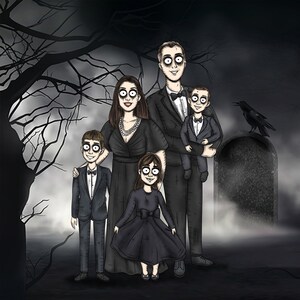 Digital Nightmare Portrait Grove Street Art by Carla Tim | Etsy Canada