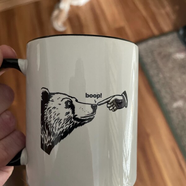 Cute Ladybug Mug, Red and Black Ladybug Design, Fun Coffee Mug, Tea Cup ...