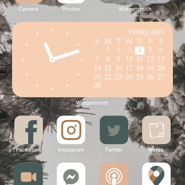 Autumn Boho Icon Theme Pack | IOS 14-15 | App Covers - Etsy
