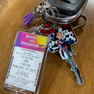 Hamilton Broadway Musical Ticket Keychain - Etsy