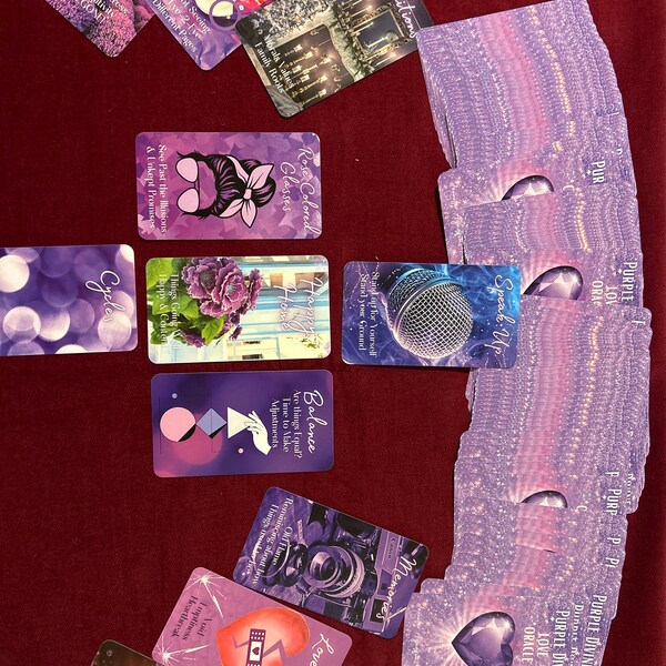 Purple Divine Love Oracle - Etsy