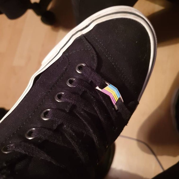 Pansexual Lace Locks — Small Subtle Gay Pride Shoelace Discreet Shoe ...