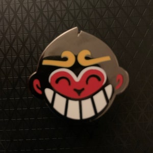 LMK: Sun Wukong and Macaque Logo Enamel Pin - Etsy