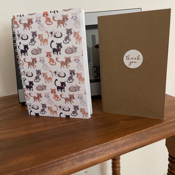Password Book With A Cute Kitten Printed on the Front Cover, 4 X 6 Inch ...