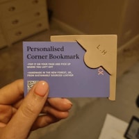 Personalised Leather Point Bookmark Arrow Shape Bookmark Personalized ...