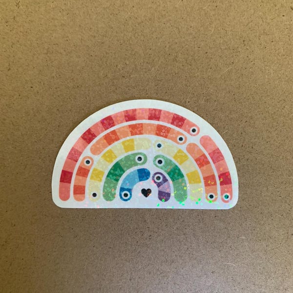 Worm Charm | Keychain | Charm Keychain | Worm Keychain | Polymer Clay ...