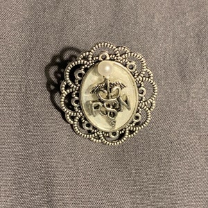 Silver Nursing Pin for the Pinning Ceremony Student Graduation | Etsy