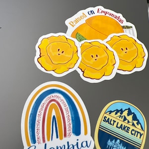 Chile Sticker Pack of 5 Cacha Chile Country - Etsy