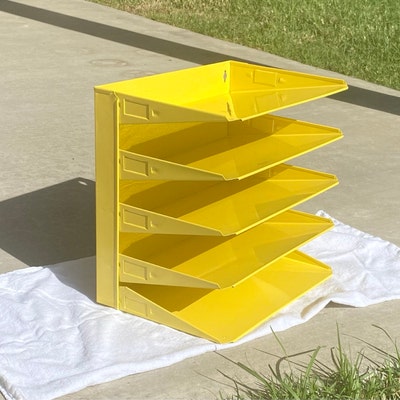 Three-tier Expanded Metal Shelf Unit, Custom Made to Order, Free U.S ...