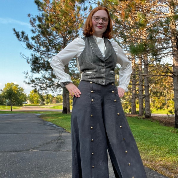 150 Victorian Split Skirt for Bicycle or Horseback Riding With ...
