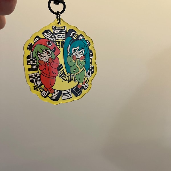 Matryoshka Miku and Gumi 2.5 in Keychain - Etsy
