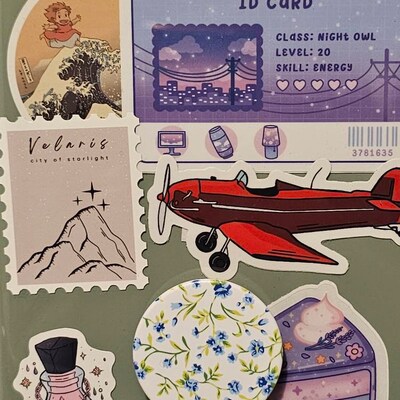 Velaris Stamp Sticker VINYL STICKER City of Starlight ACOTAR - Etsy