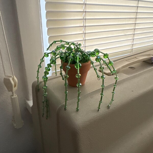 Beaded Plant Fridge Magnet Pattern, String of Pearls, Digital Download ...