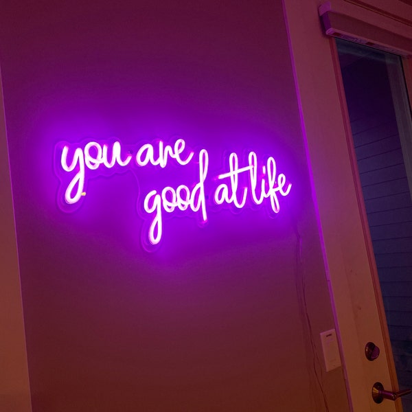 Custom Neon Sign Color Changing With Remote,rgb Dimmable LED Neon Light ...