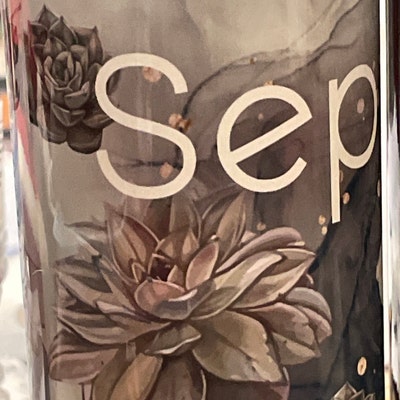 Personalized Number Frosted Glass Cup 111 222 333 444 Lucky Number ...